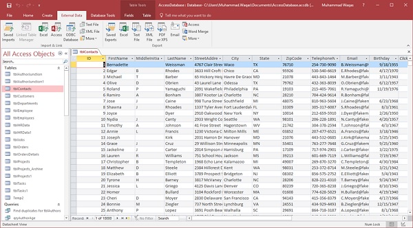 MS Access CoderLessons