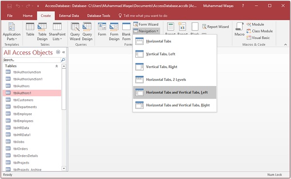 MS Access CoderLessons