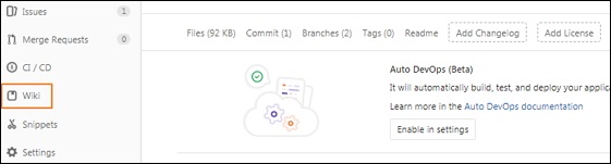 GitLab Wiki Pages CoderLessons